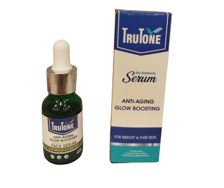 TruTone Anti Aging Glow Boosting Face Serum 15ml | Farah's Beauty Salon